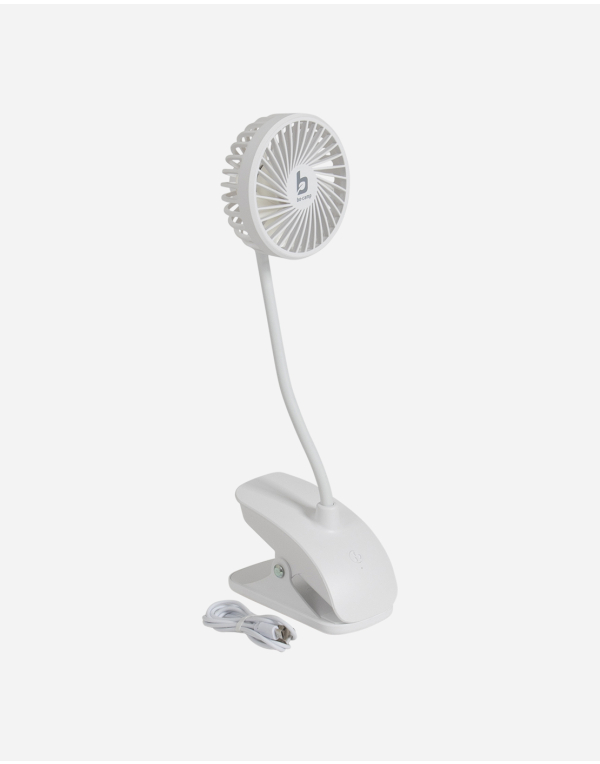 Bo-Camp | Table fan with clamp | Flex | Rechargeable